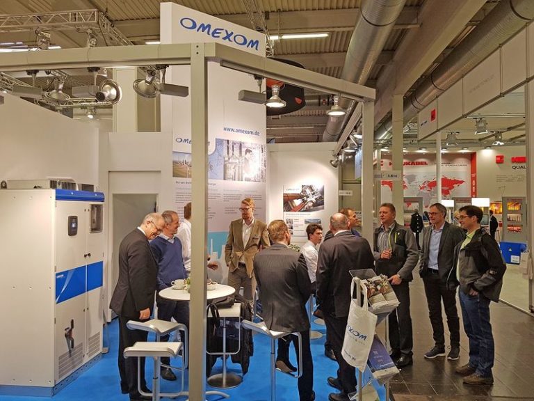 Erfolgreicher Auftritt auf der Elektrotechnik in Dortmund - Omexom DE