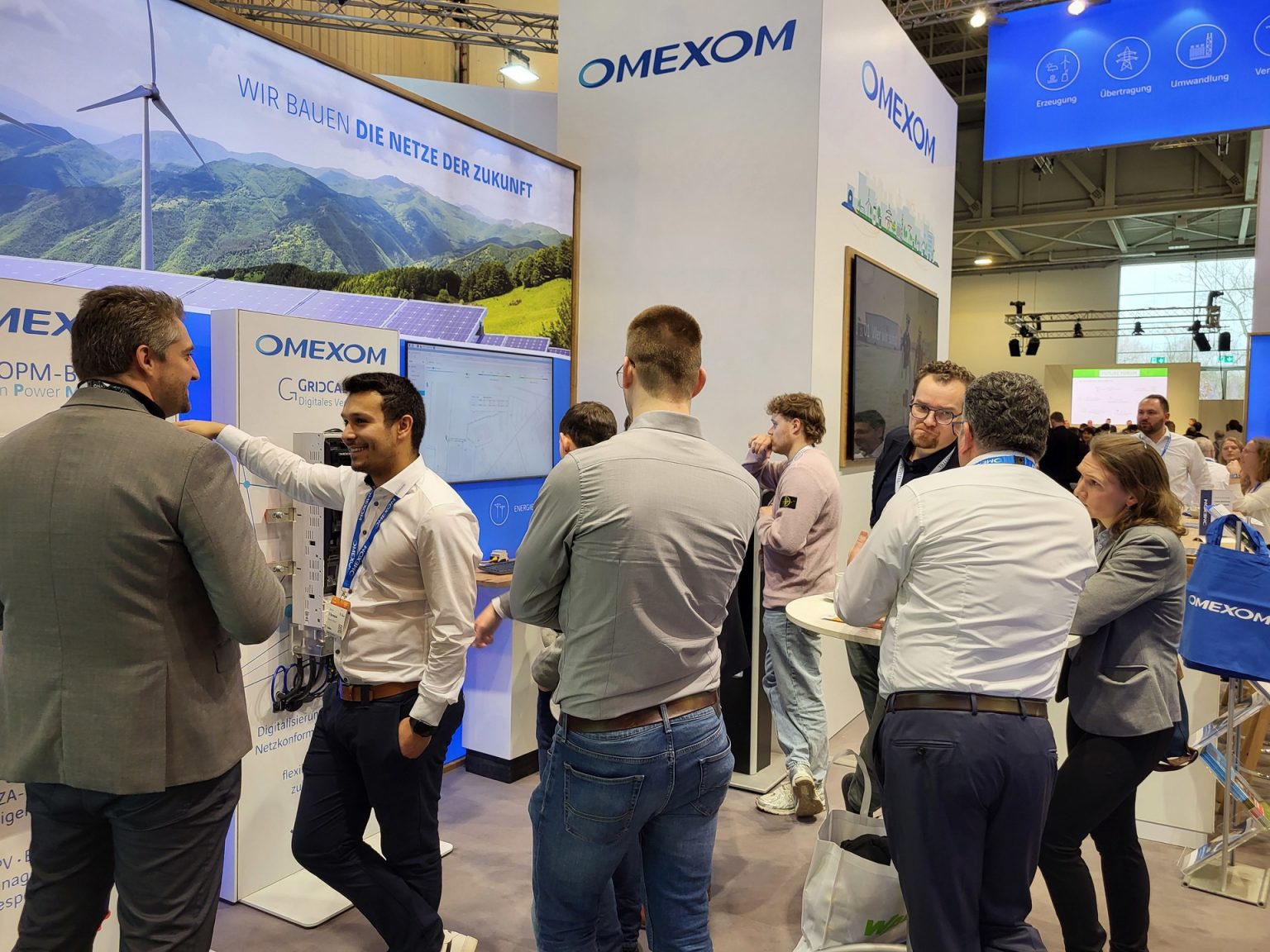 E-world 2024: Omexom präsentierte zukunftsweisende Technologien für Energie-Infrastrukturen ...